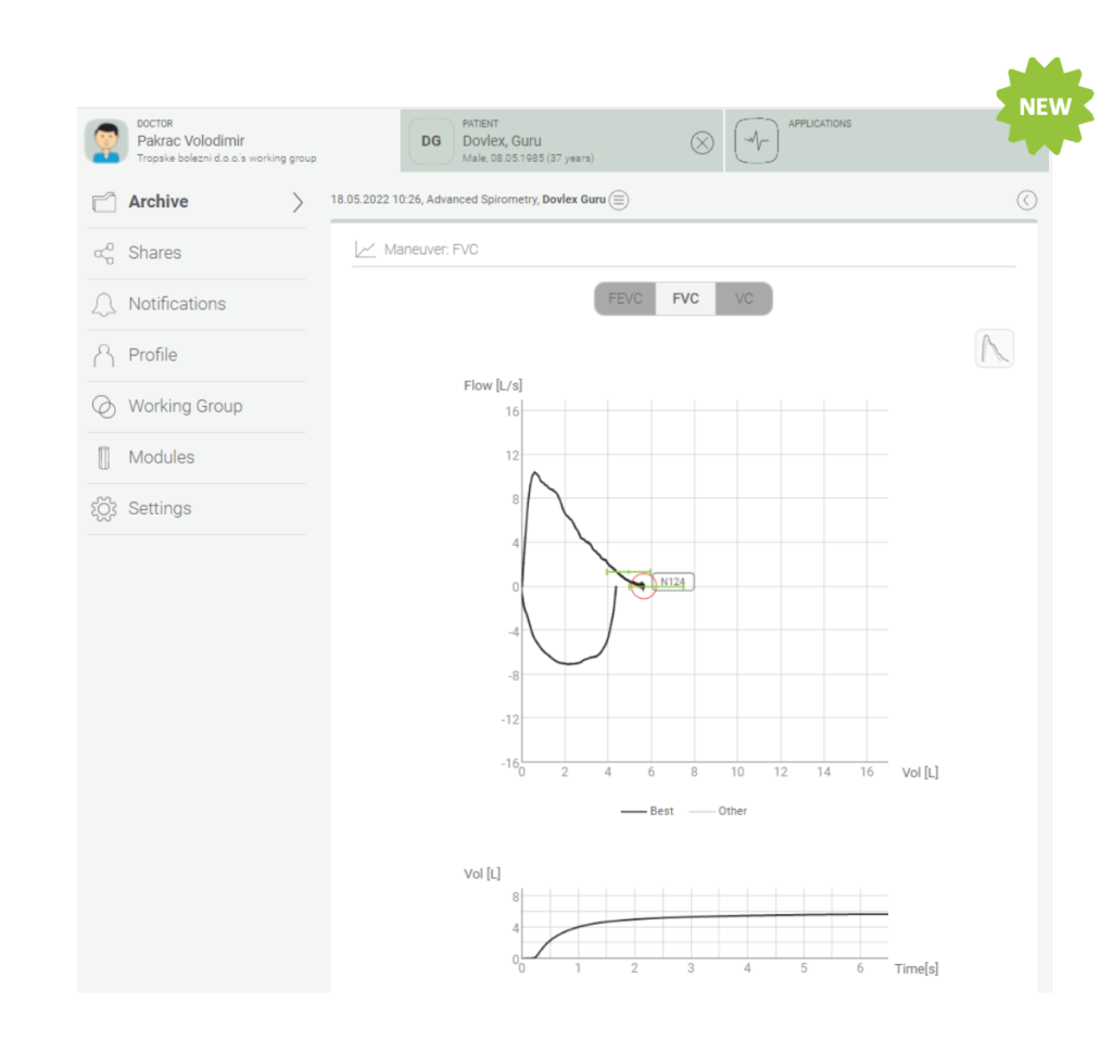 MESI MTABLET SPIRO - Authorised Distributor - Hibernia Medical NI