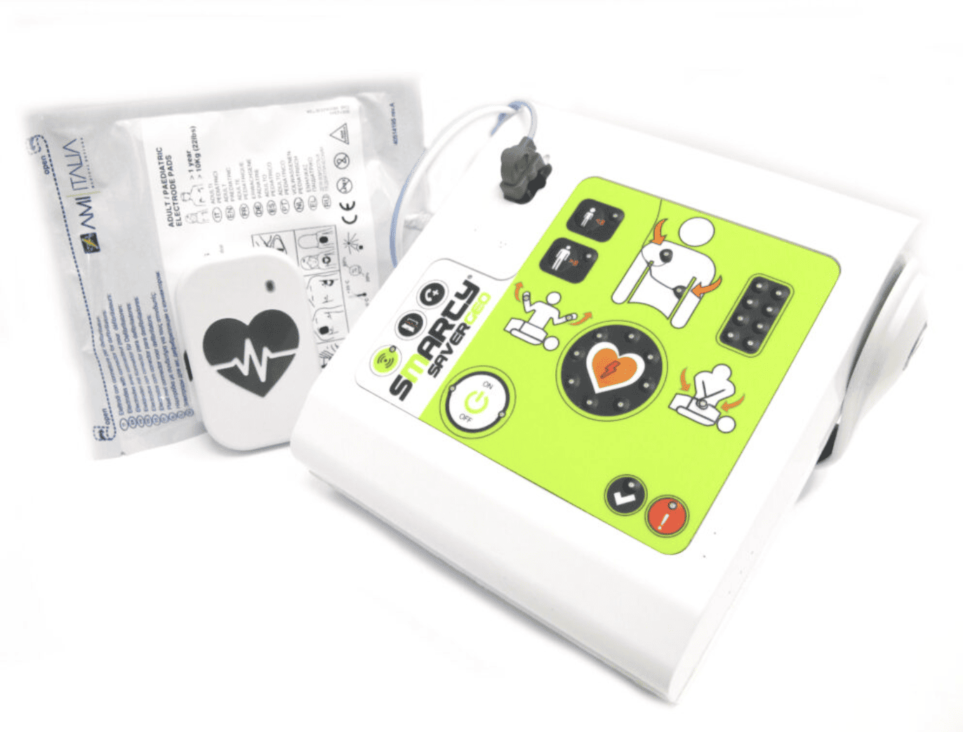 Smarty Saver Semi-Automatic Defibrillator - Hibernia Medical
