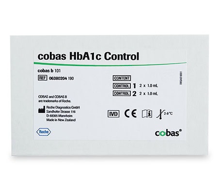 Cobas B 101 - Hba1C Control - Hibernia Medical