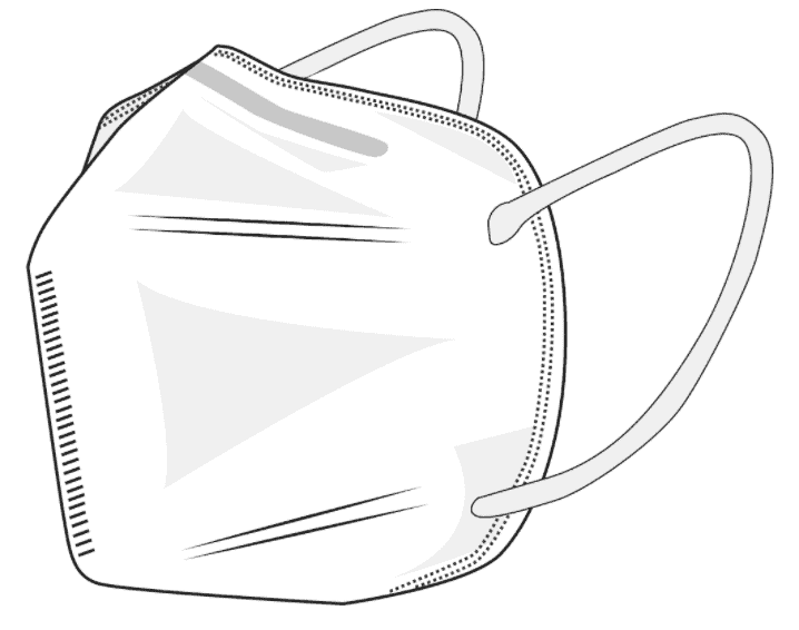 FFP2 Masks (10) Black - Hibernia Medical