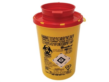 Sharps Container 0.6 Litre - Hibernia Medical NI