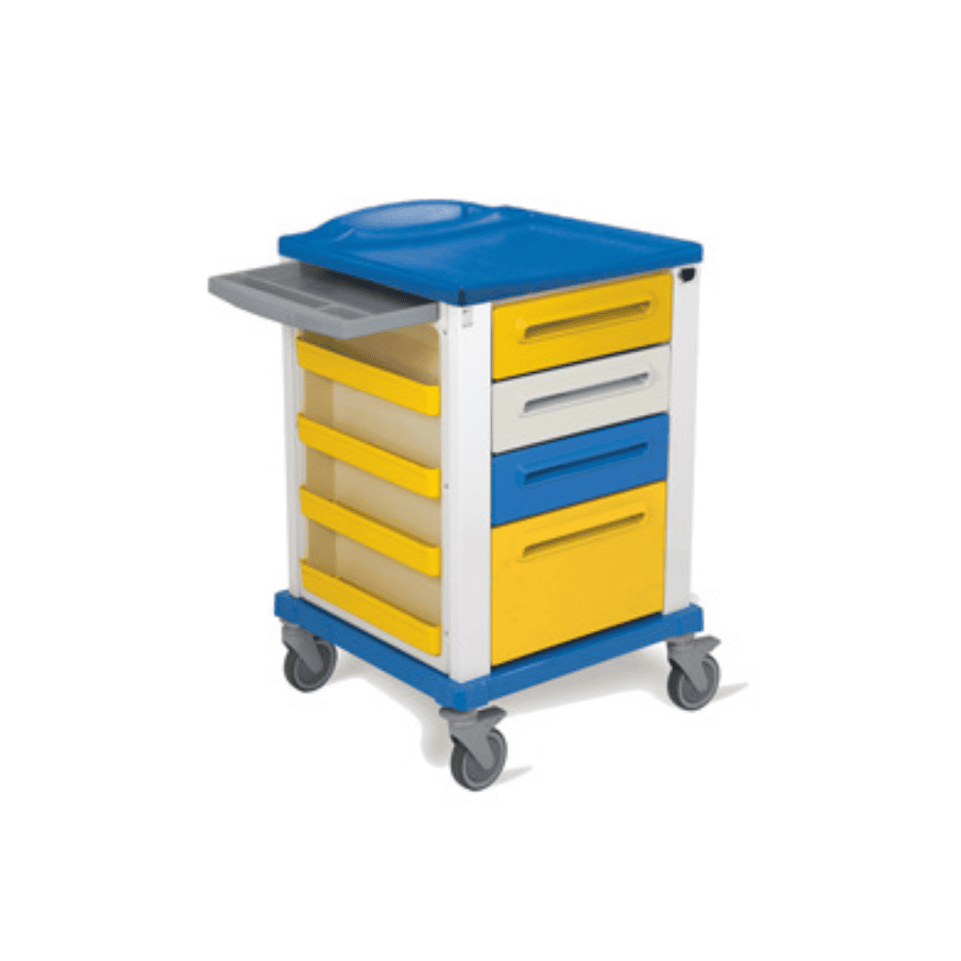 Basic Trolley - Small 4 - Hibernia Medical